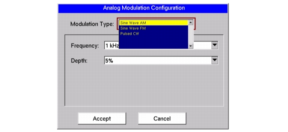 Generator Modulation Pattern